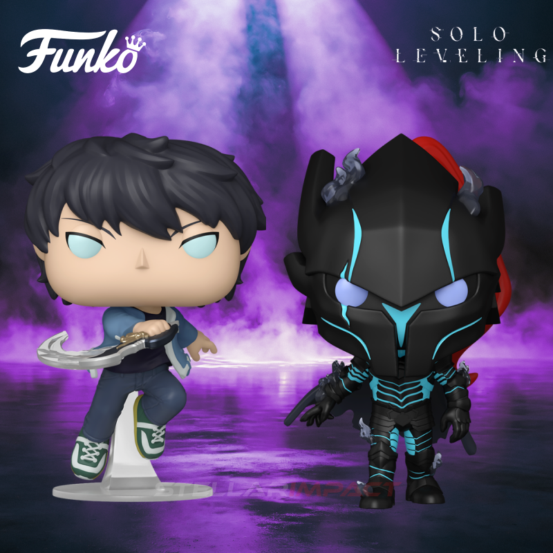 Solo Leveling Funko Pop! Bundle – Sung Jinwoo #1982 & Igris #1985 (Com ...